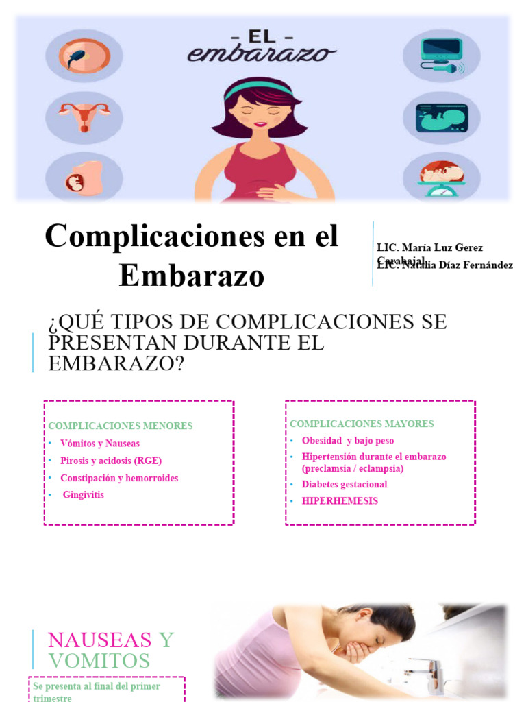 Complicaciones Comunes en el Embarazo | PDF | El embarazo | Acidez