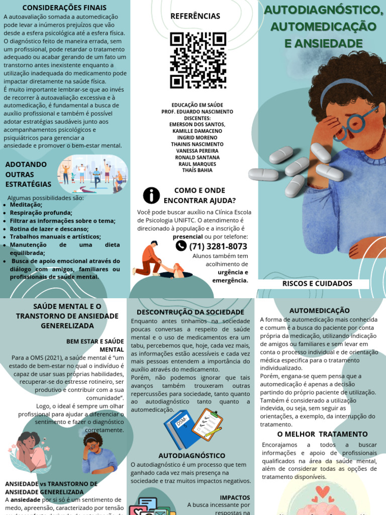 Folder Empresarial Médico Formas e Manchas Orgânico Verde-Azulado Azul-Clar - 20240428 - 224306 ...