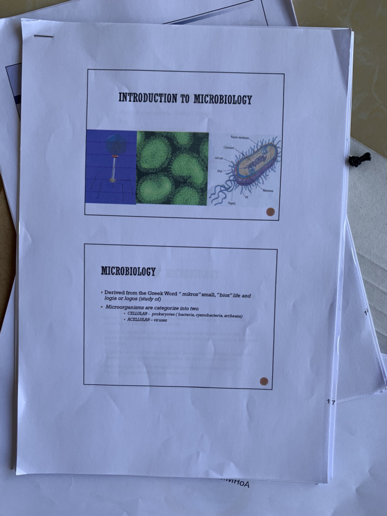 Intro To Microbio | PDF