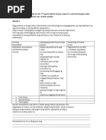 ESP 9 Supplemental Activities | PDF