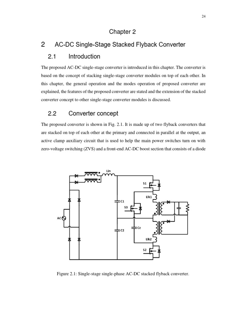 Flyback Converter | Download Free PDF | Inductance | Inductor
