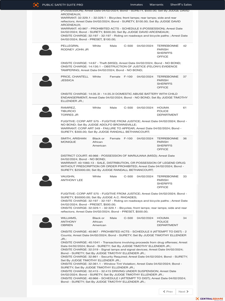 Public Safety Suite Pro 3 | PDF | Bail | Arrest Warrant