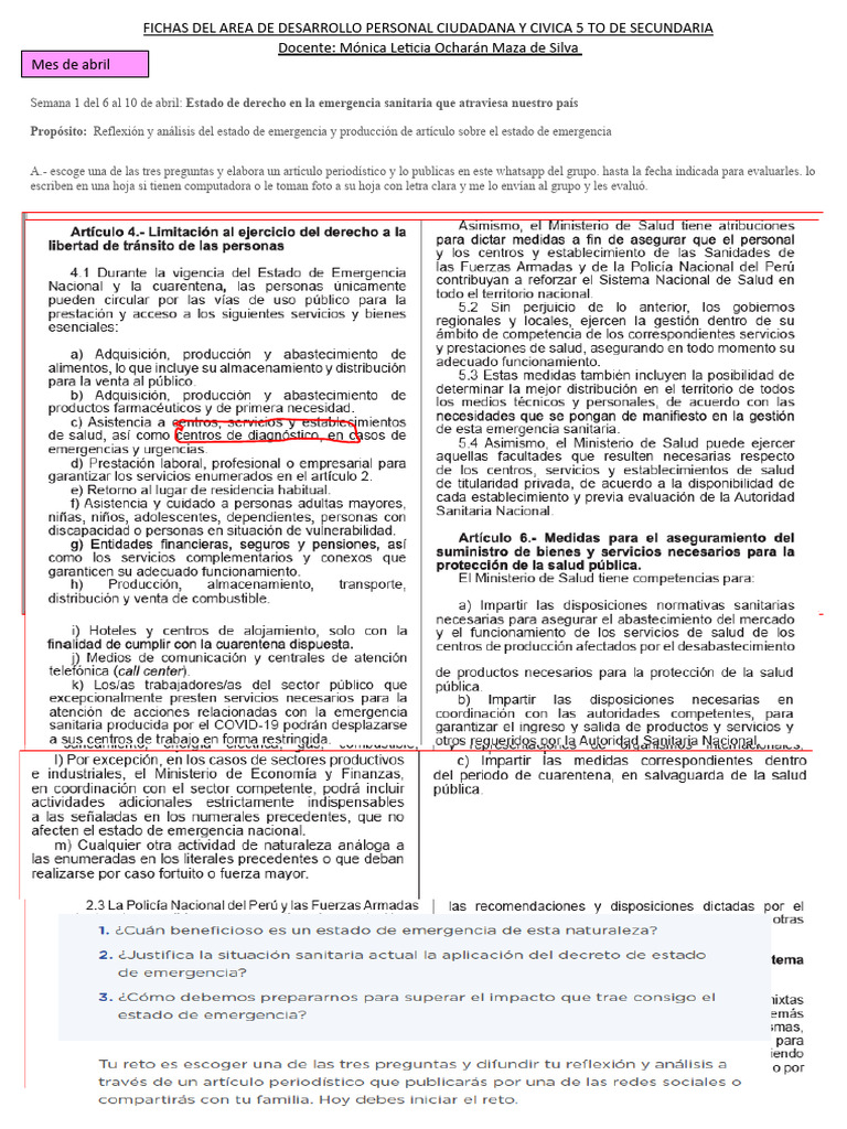 Modulo DPCC Monica Ok | Descargar gratis PDF | Constitución | Democracia