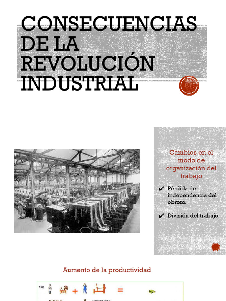 Consecuencias de La Revoluci-N Industrial | PDF