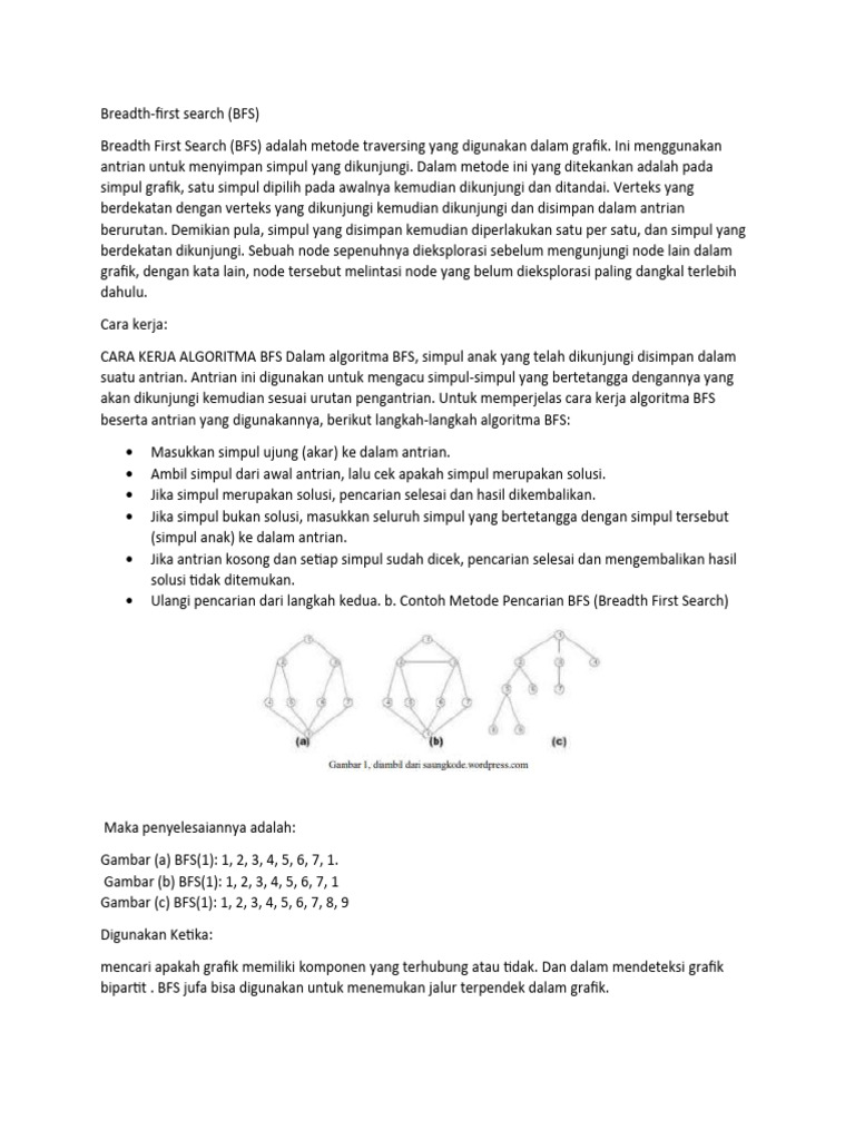 1121004-Jericho Kuskanto-BFS&DFS | PDF