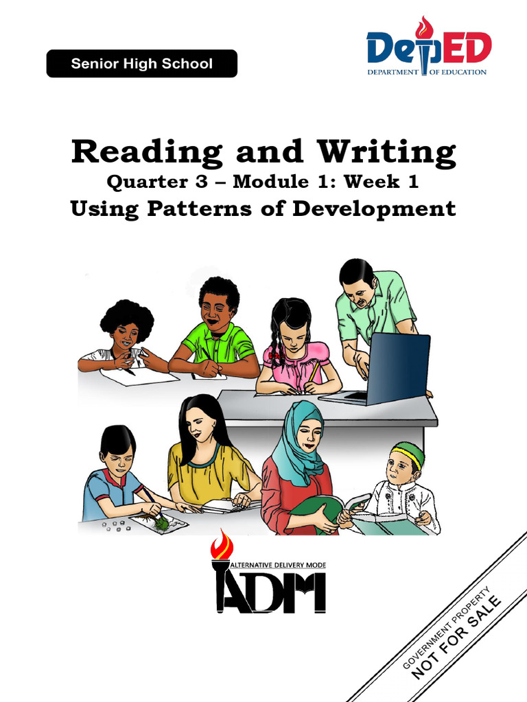 SHS-READING-AND-WRITING-WEEK-1 | PDF | Learning | Résumé