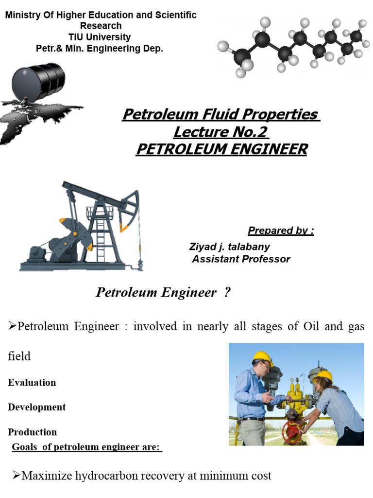 Petroleum Engineering Overview and Properties | PDF | Petroleum ...