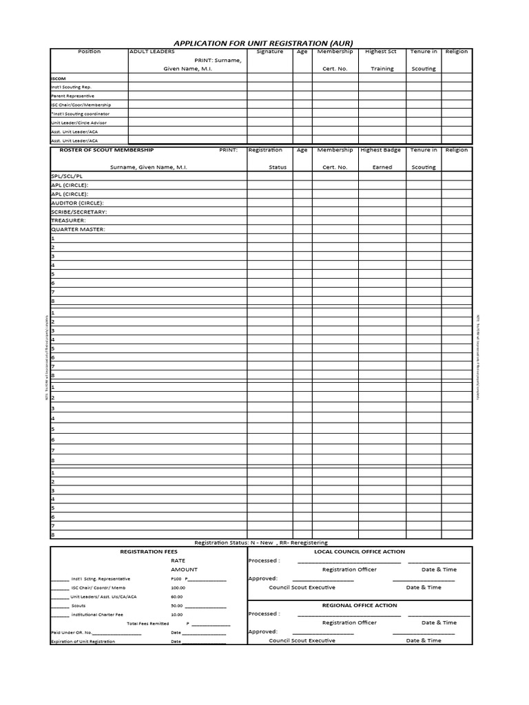 AUR-for-BSP-1 | PDF | Scouting | Youth Movements