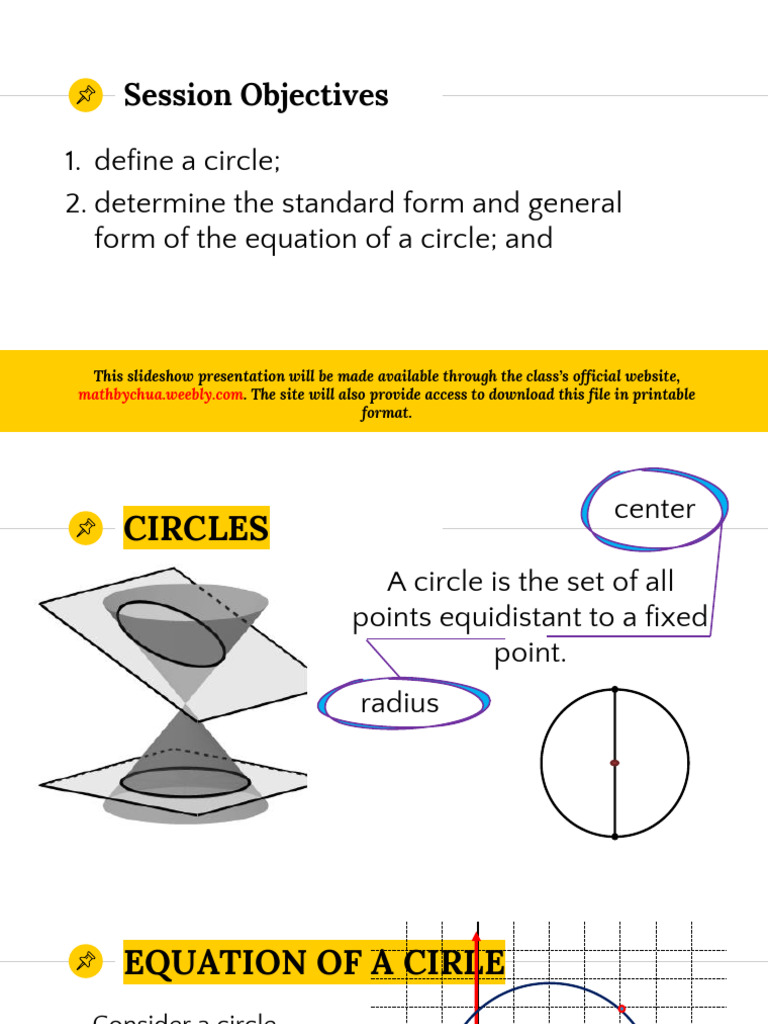 Circles | PDF | Circle | Coordinate System