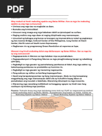 Kumbensyon Sa Tejeros Worksheet | PDF