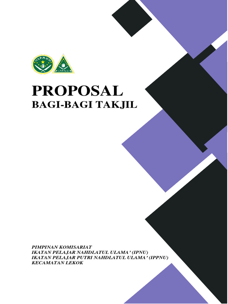 Proposal Bagi-Bagi Takjil | PDF | Perjalanan | Sains & Matematika