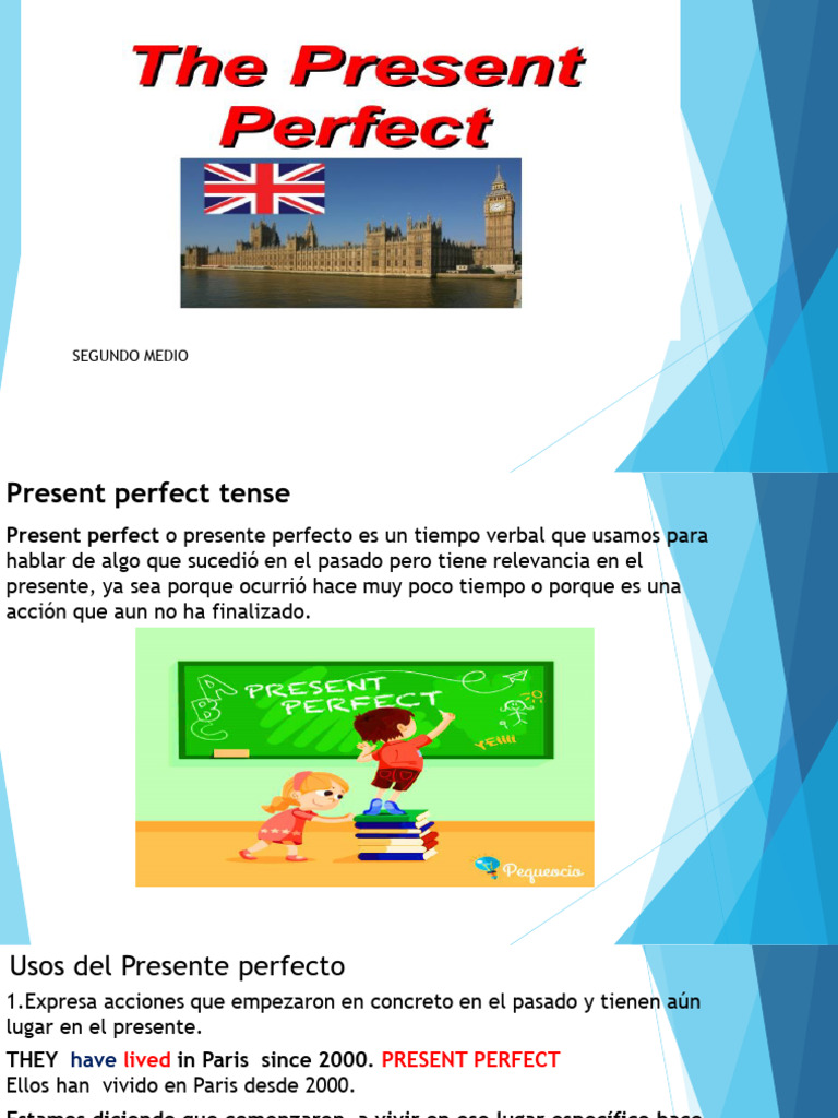 Presente Perfecto Ingles | PDF | Linguistics | Grammar