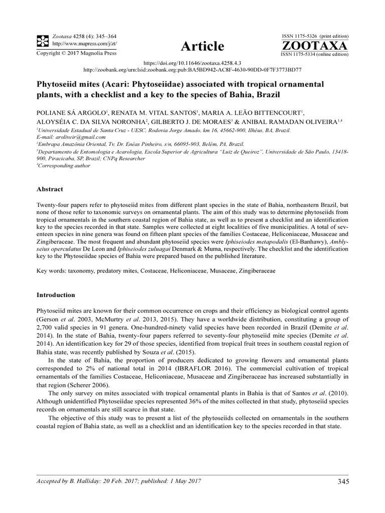 Argo Lo 2017 | PDF | Anatomical Terms Of Location | Plants
