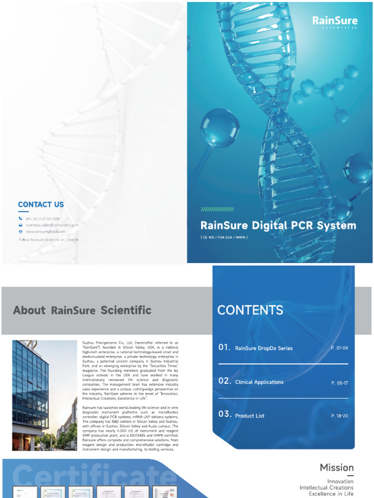 Rainsure Digital PCR Clinical Application | PDF