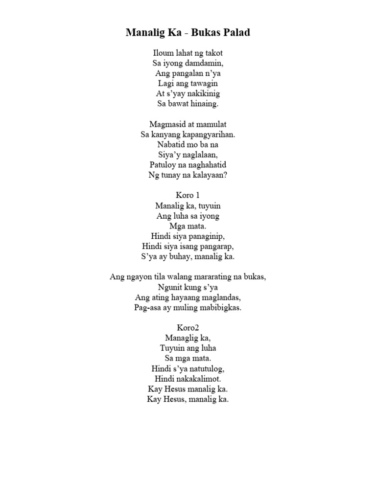 7 Last Words Songs | PDF