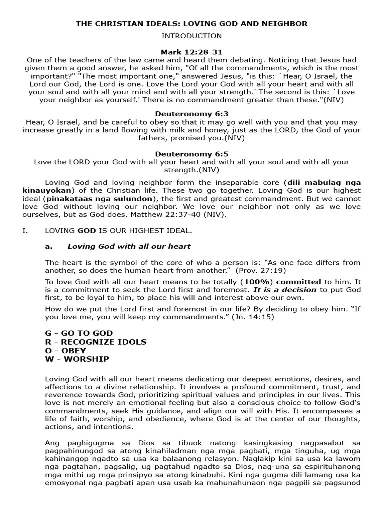 CLP v2 Session 2 Who Is Jesus Christ Expanded Outline (Outline) | PDF ...