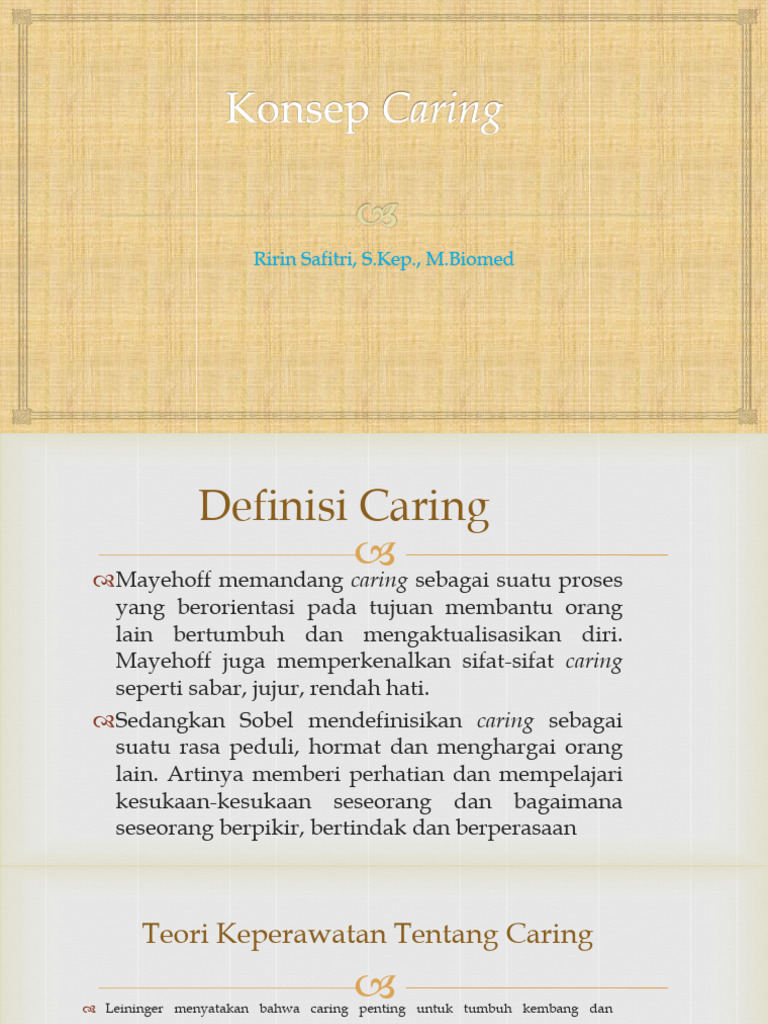 Konsep Caring | PDF