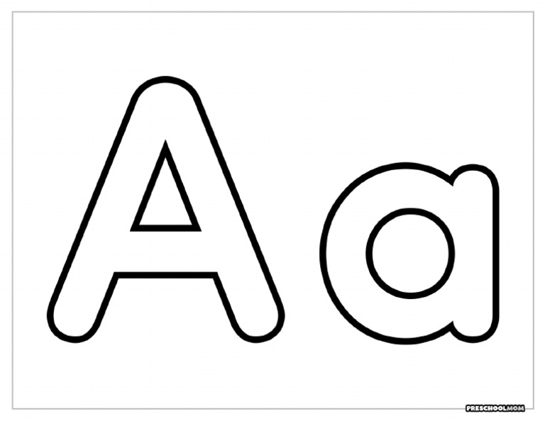 Letter Aa | PDF