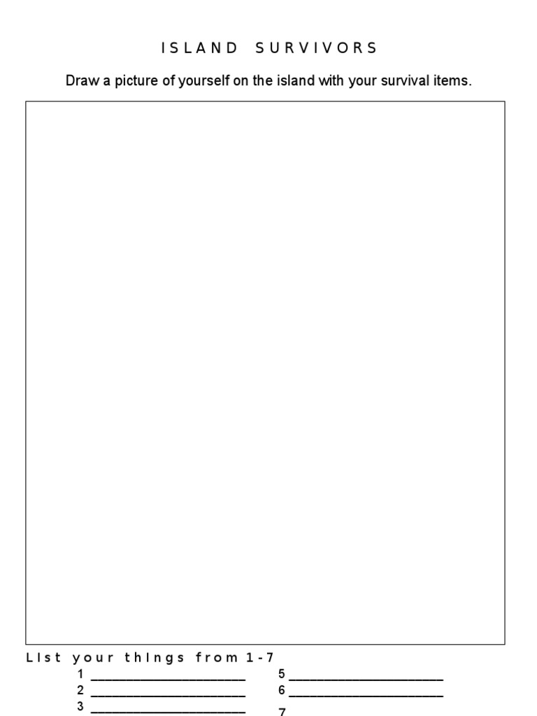 Survivor Drawing | PDF | Home & Garden