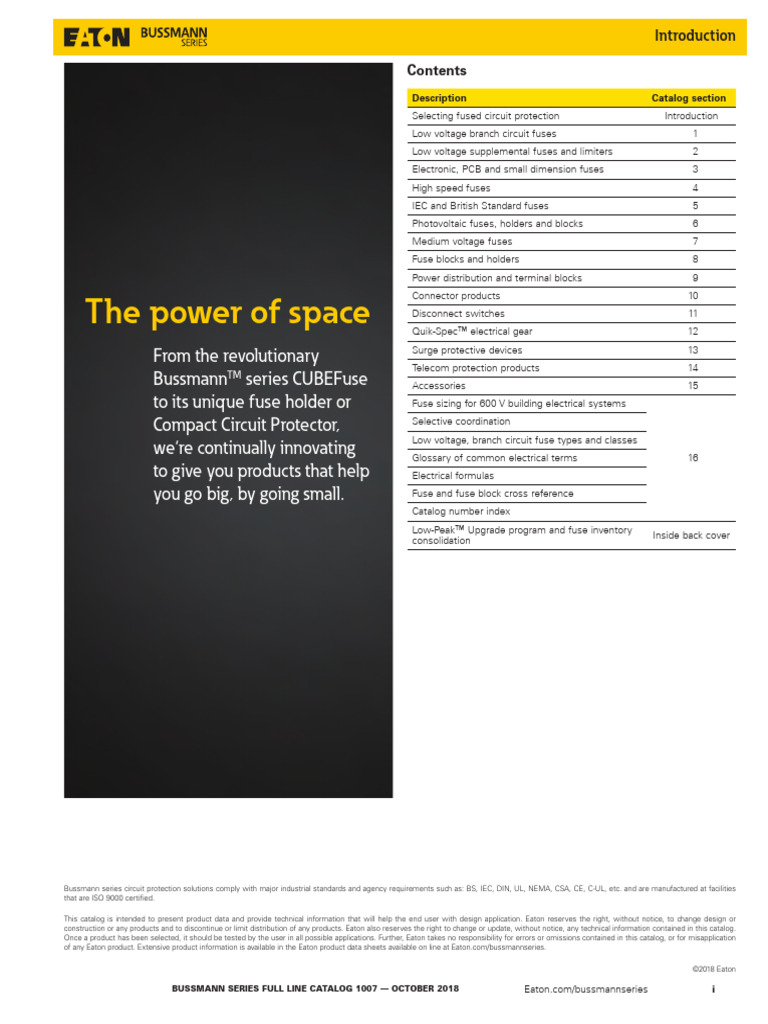 Bus Ele Cat 1007 FLC 2018 Intro | PDF | Fuse (Electrical) | Electric Motor