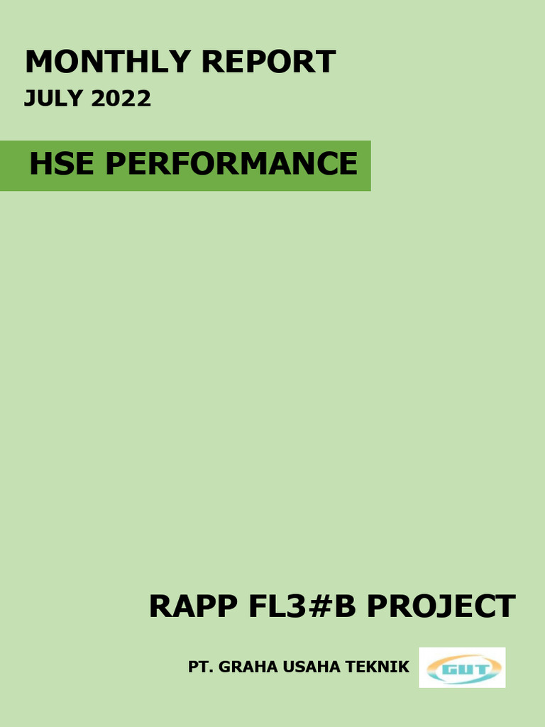 Monthly Report Juli 2022 Project Fl3b Rapp | PDF