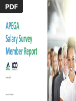 Apega Salary Survey Member Report: November 2024 | PDF | Salary