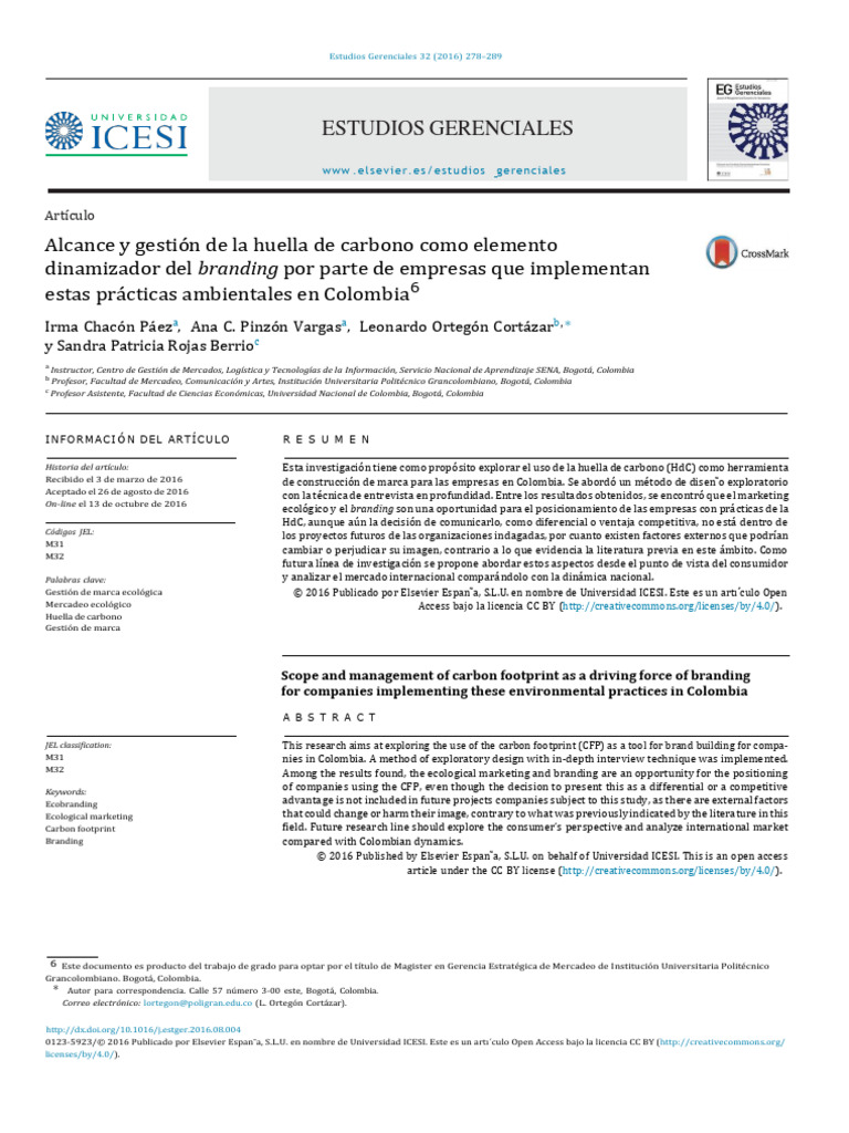 Artículo Investigación Nicolás Bonilla | PDF | Gases de efecto ...
