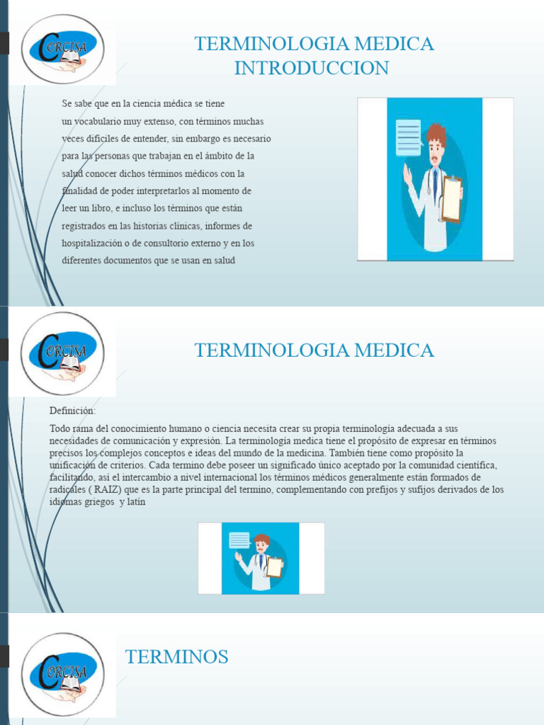 Guía de Terminología Médica Esencial | PDF | Salud pública | Epidemiología