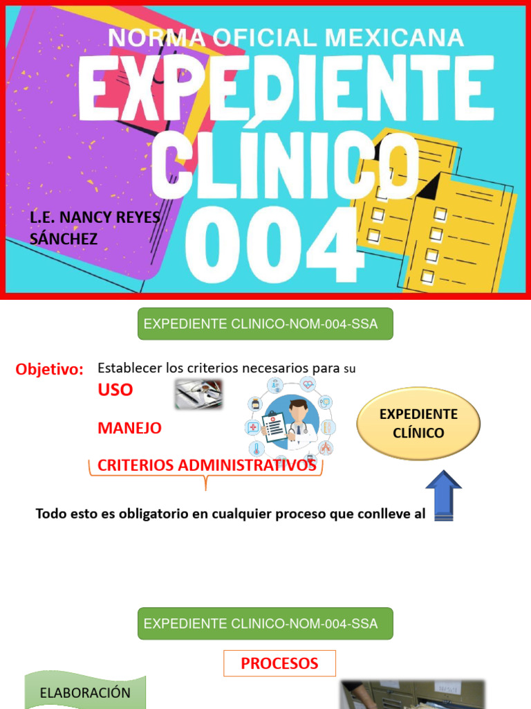 Expediente Clinico NRS | PDF | Clínica | Historial médico