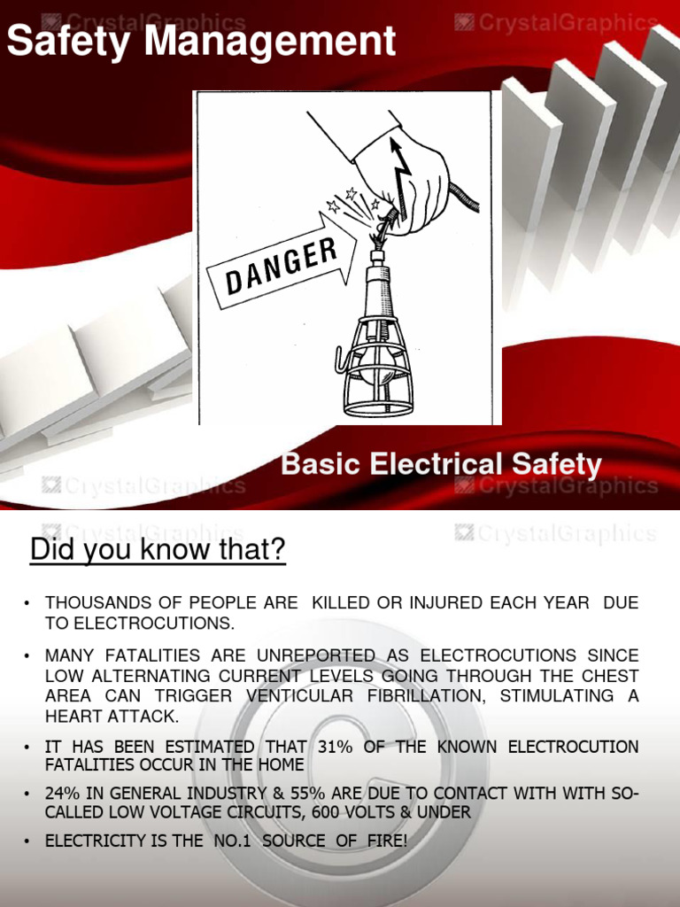 Basic Electrical Safety | Download Free PDF | Insulator (Electricity) | Electrical Engineering