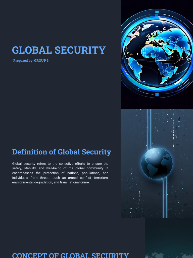 Global Security | Download Free PDF | International Security | International Relations