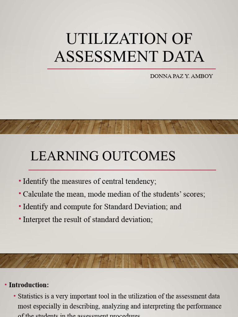 Midterm 2 - Pec 8 Assessment of Learning 1 | PDF | Statistics ...