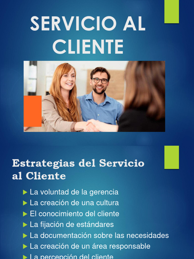Estrategias Del Servicio Al Cliente | PDF | Cliente | Servicio al Cliente