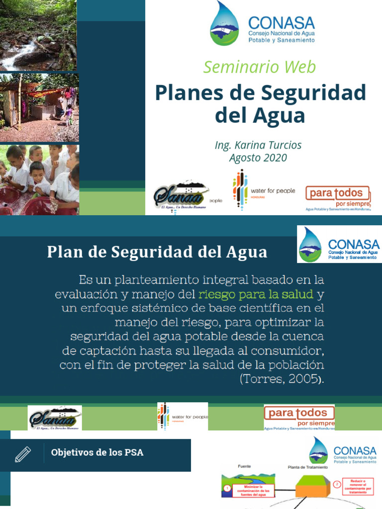 Planes de Seguridad del Agua | PDF | Agua | Riesgo