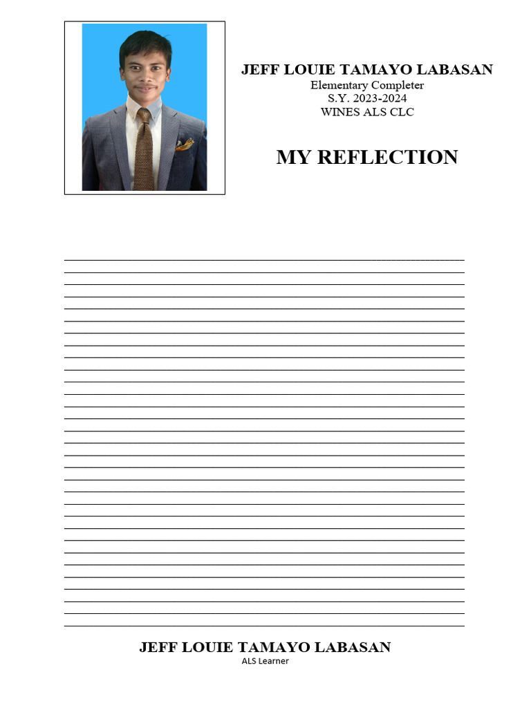 Als Reflection | PDF