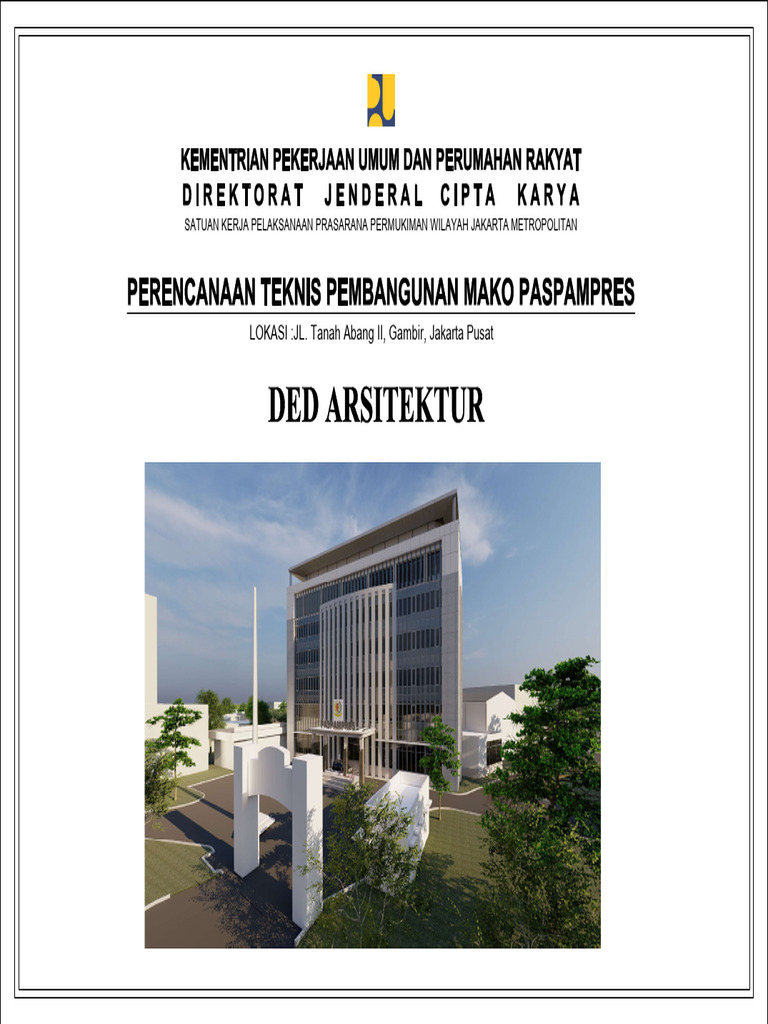 Cover Dan Daftar Isi Ded Arsitektur | PDF