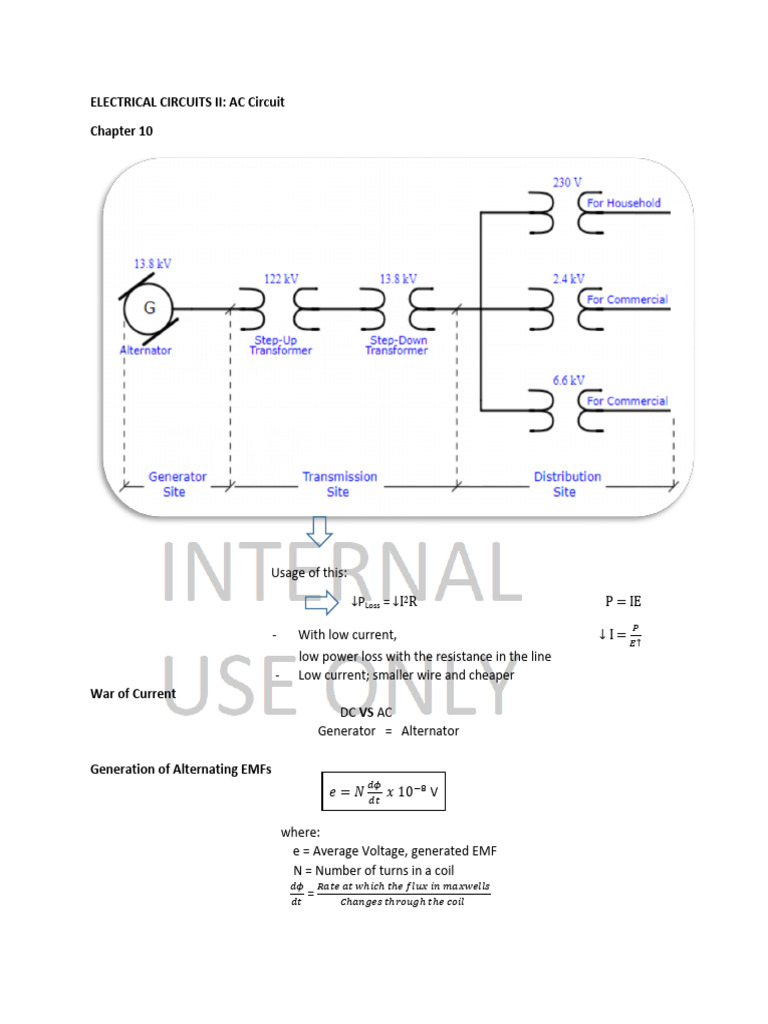Part 1 Electrical Circuit II | PDF | Inductor | Alternating Current