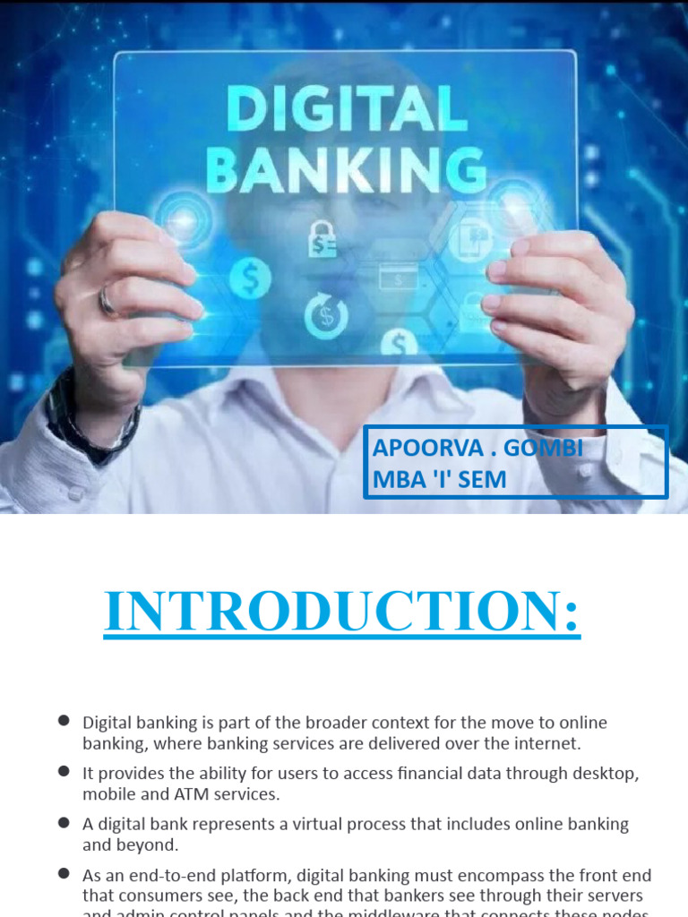 MBA DIGITAL BANKING PPT | PDF | Phishing | Computing