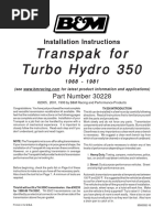 700r4 Checkball Locations | PDF | Valve | Throttle