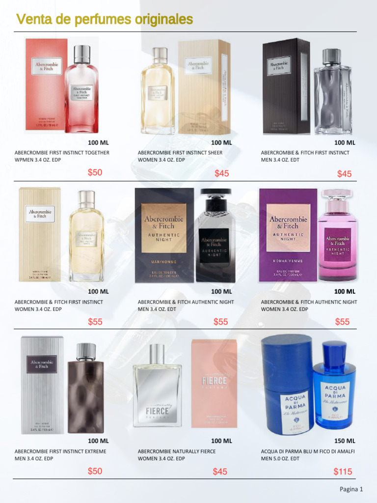 Catalogo de Perfumes 2 | PDF | Perfume | Home