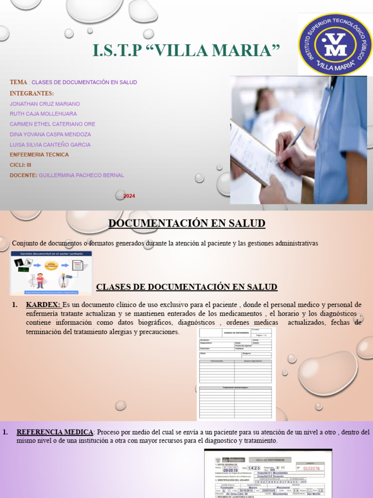Clases de Documentos en Salud 2024 | Descargar gratis PDF | Medicamentos con receta | Medicina