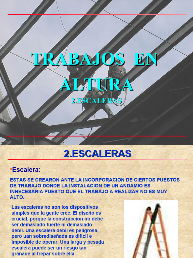 Curso.2.Escaleras | PDF | Escalera