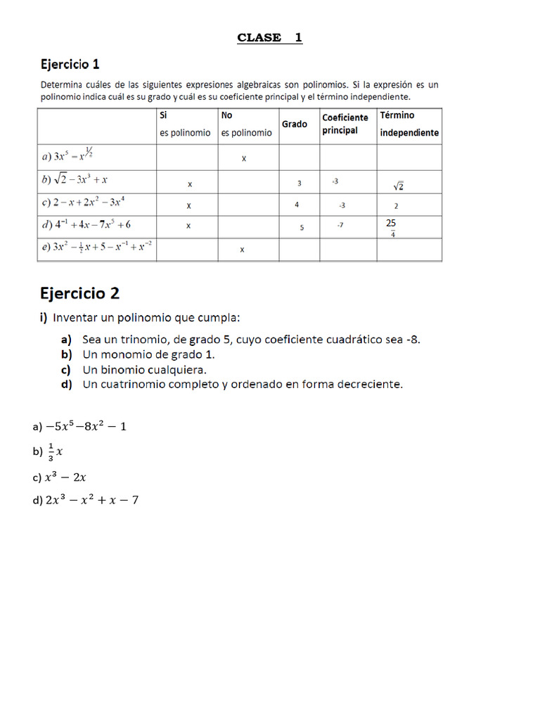 Clase-1--matematica-(1) | PDF | División (Matemáticas) | Aritmética