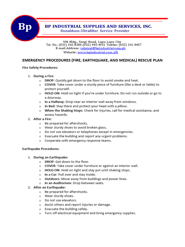 Emergency Procedure | PDF | Emergency | Elevator