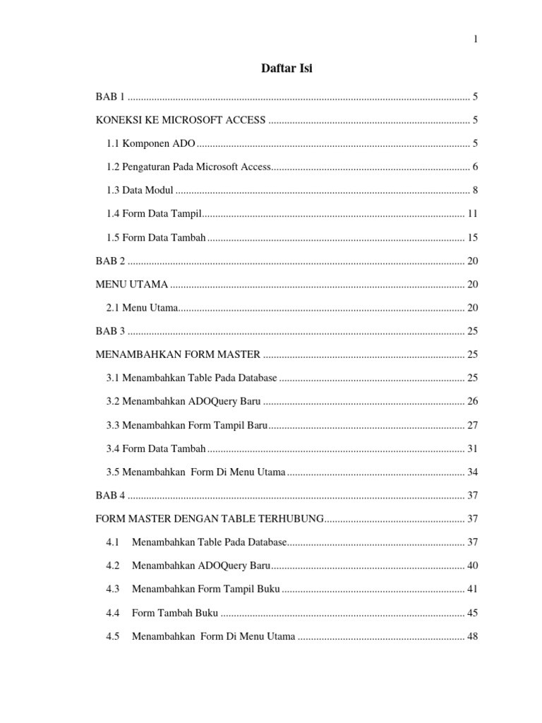 MODUL Pemrograman Terstruktur (Delphi) FTI UNMA 2024 | PDF