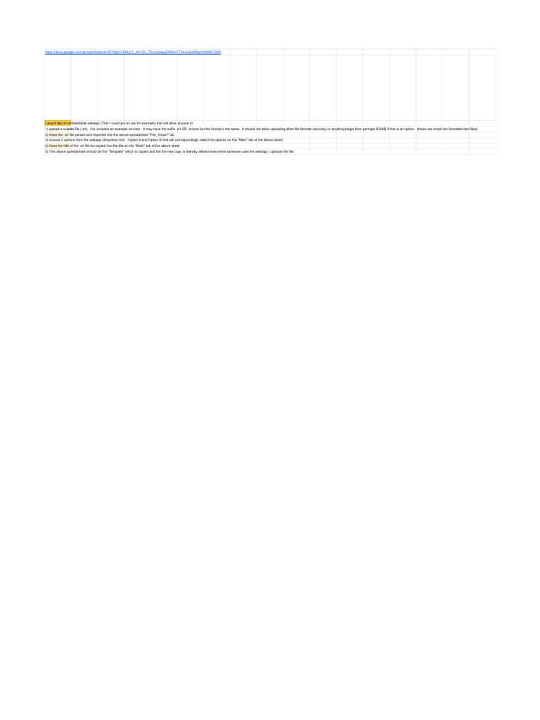 Subtitle Upload Web App Template | PDF