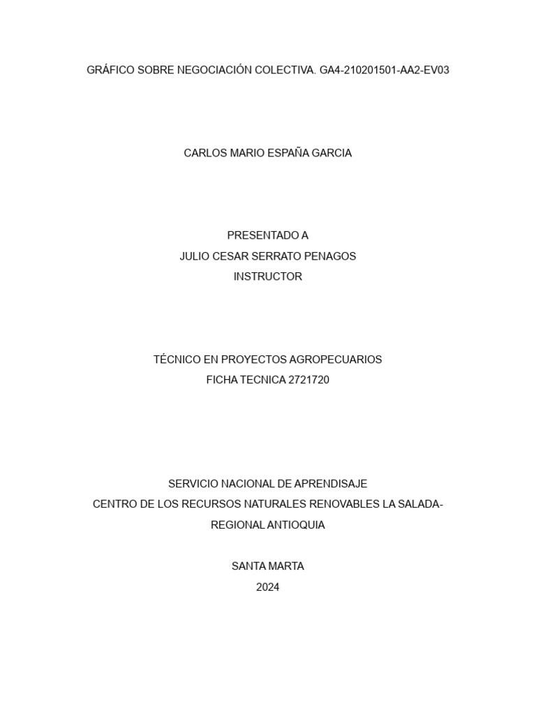 Gráfico Sobre Negociación Colectiva. Ga4-210201501-Aa2-Ev03 | PDF | Ciencia y matemáticas