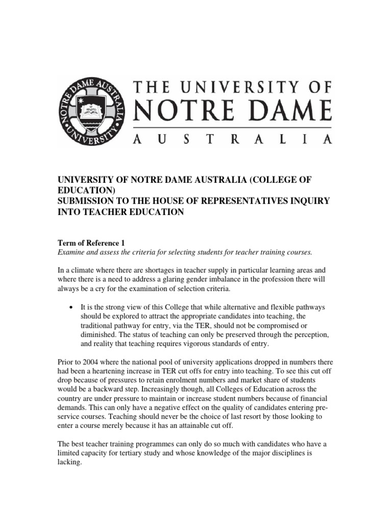 Https Aphref - Aph.gov - Au House Committee Evt Teachereduc Subs Sub080 ...