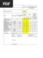 Pump Sizing Calculation Spreadsheet | PDF | Reynolds Number | Pump