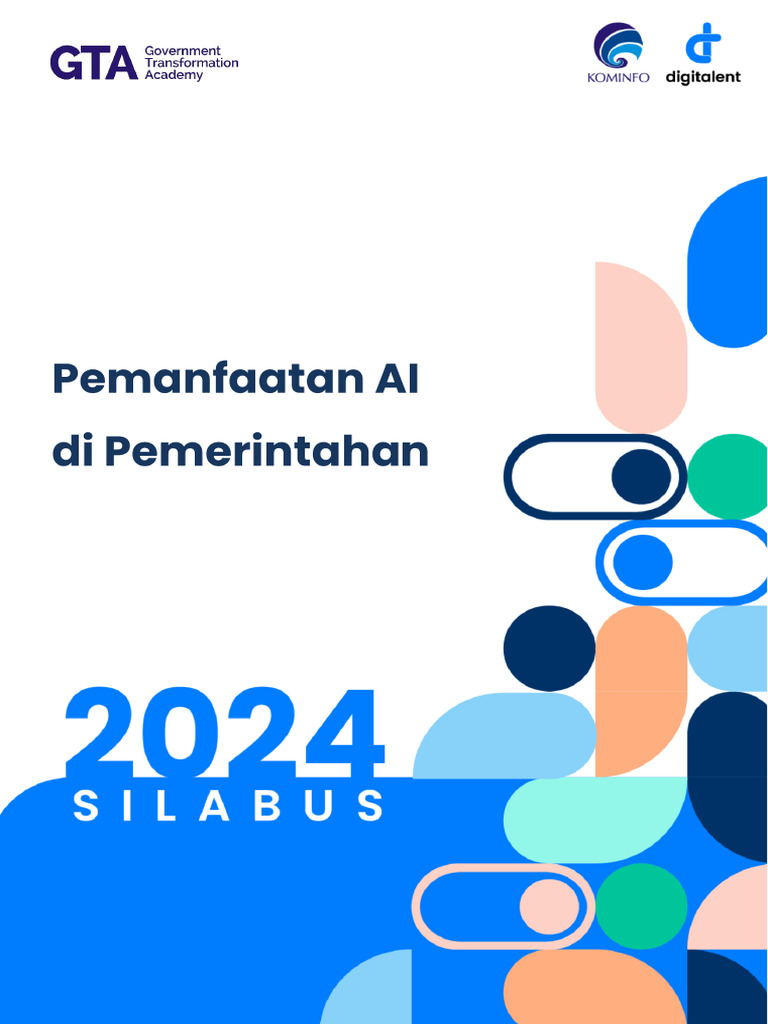Silabus - Pemanfaatan AI Di Pemerintahan - GTA 2024 - Ver 1.0 | PDF